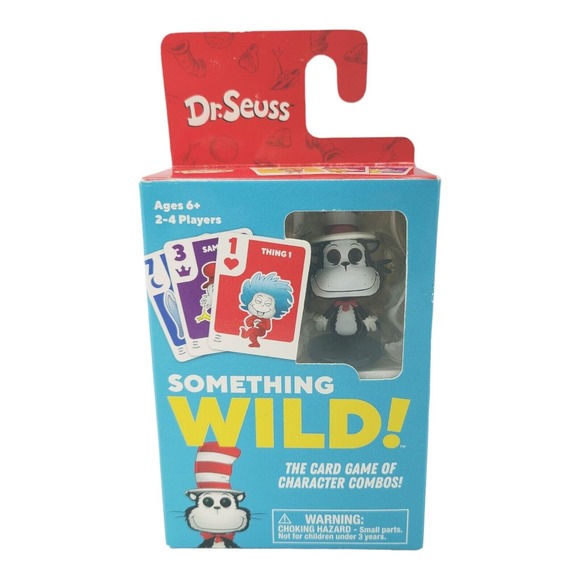 Dr. Seuss | Games | Funko Games Something Wild Card Game Dr Seusss Cat ...